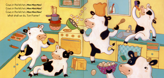 Claudia's Little Classroom : "Cows in the kitchen"