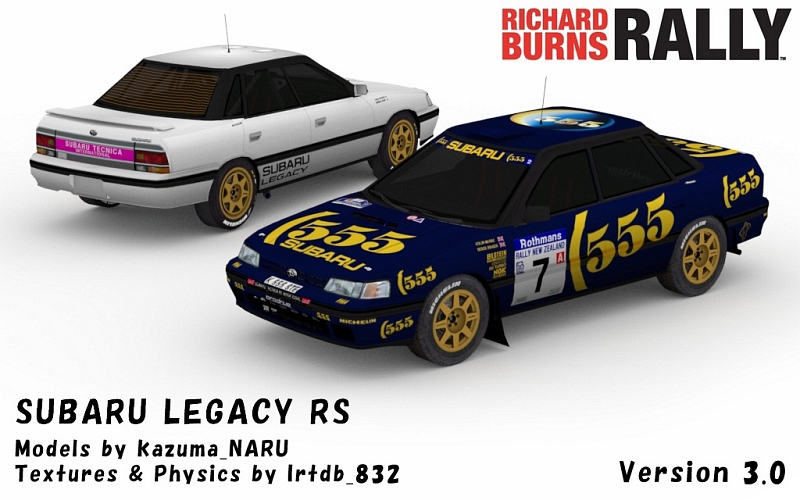 RBR+: Subaru Legacy RS (v3)