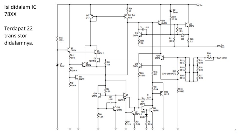 78XX, IC 3 Pin Yang Berisikan Rangkaian Stabilisator /Regulator Lengkap ...