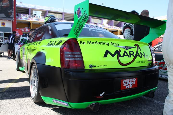 Fast is fast...: Chrysler 300 SRT road race cars.