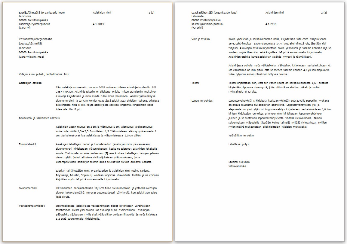Miikan blogi: osoitteellinen asiakirja