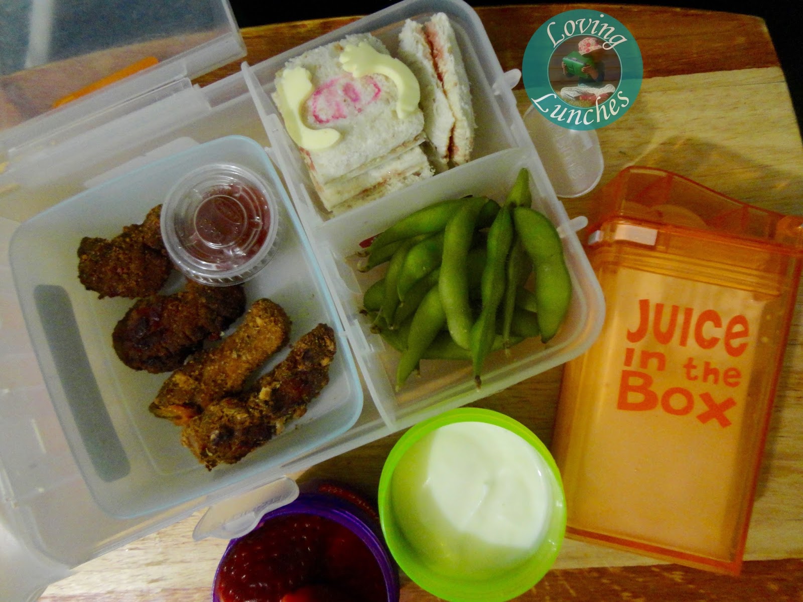 Loving Lunches: Peek-a-Boo Beans Lunch