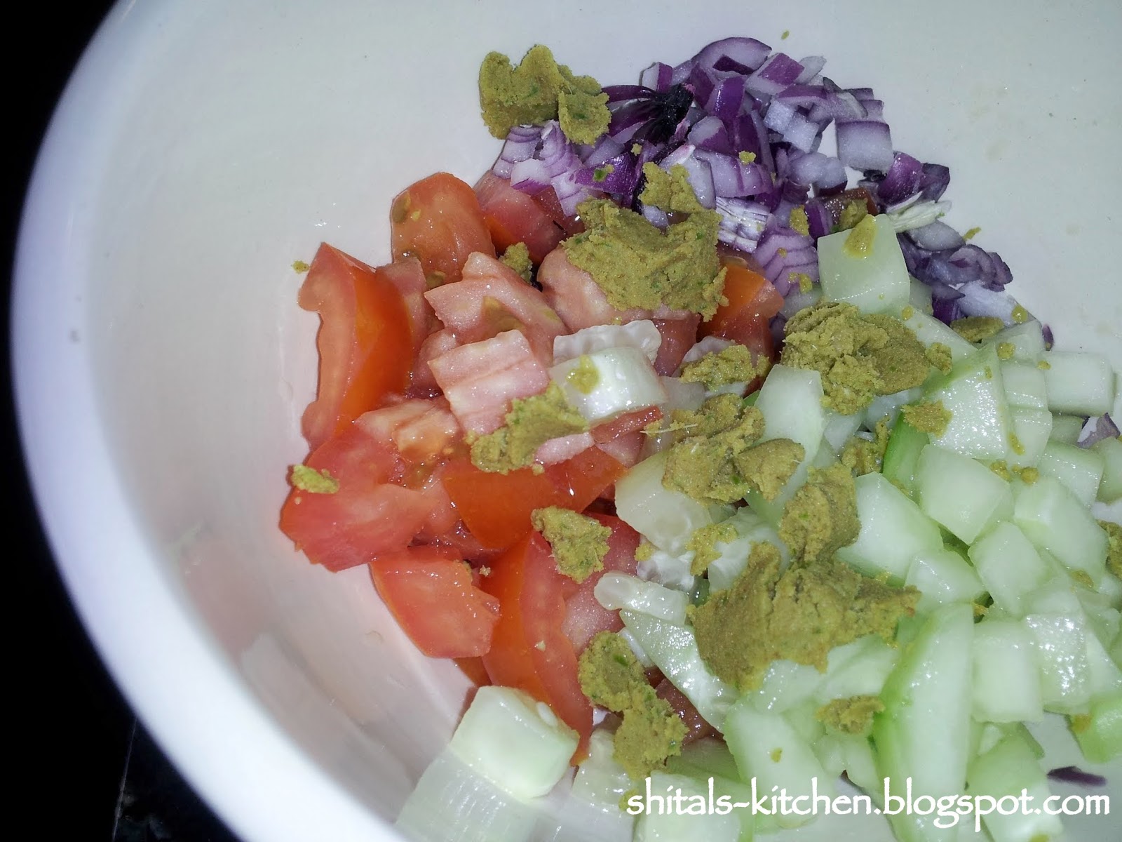 Shital's-Kitchen: Sukha Bhel/Diet bhel