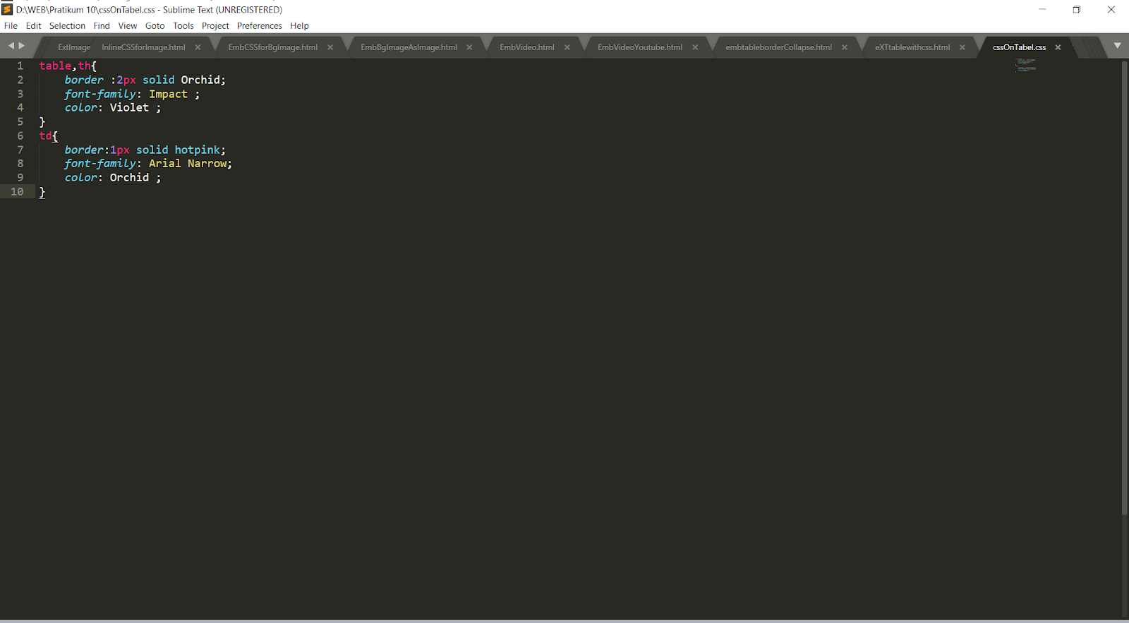 Menyajikan CSS untuk Memformat Tampilan Multimedia & Tabel - Serba ...