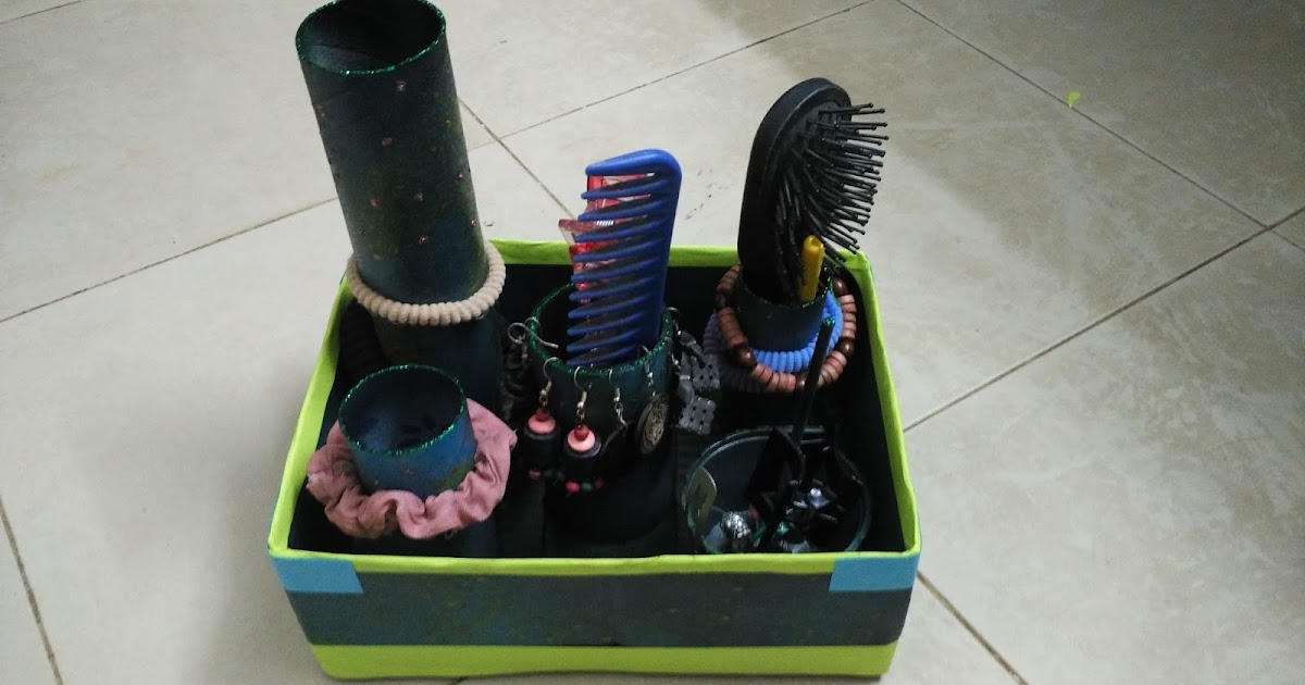 DIY best-out-waste Storage Box
