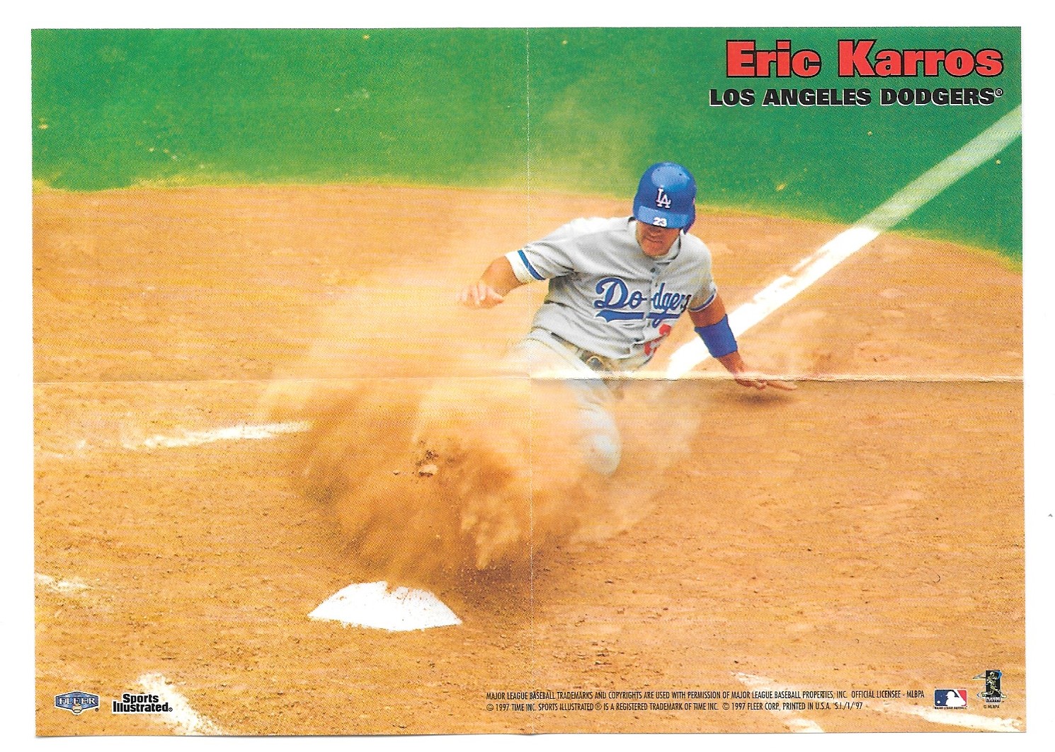 1997 Fleer Sports Illustrated: An Accordion on a Card - I Love this Set!