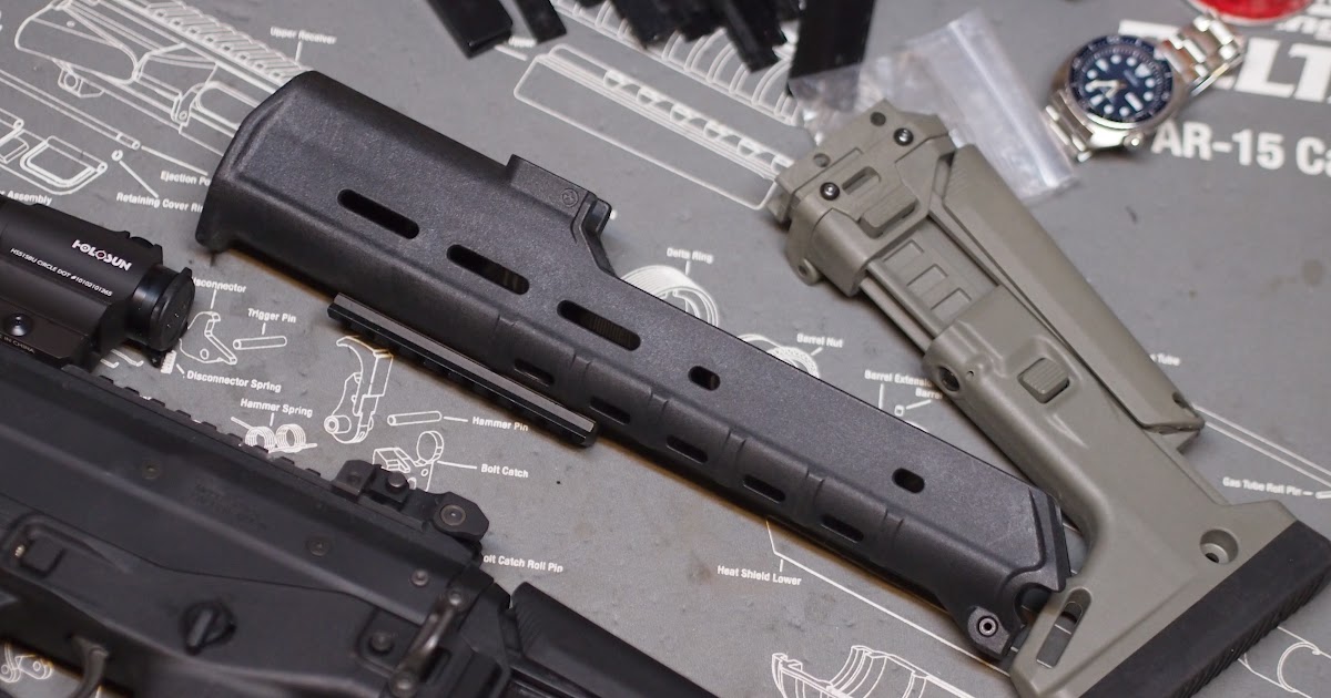 Mister Donut's Firearms Blog: Bushmaster ACR with new Magpul long hand ...