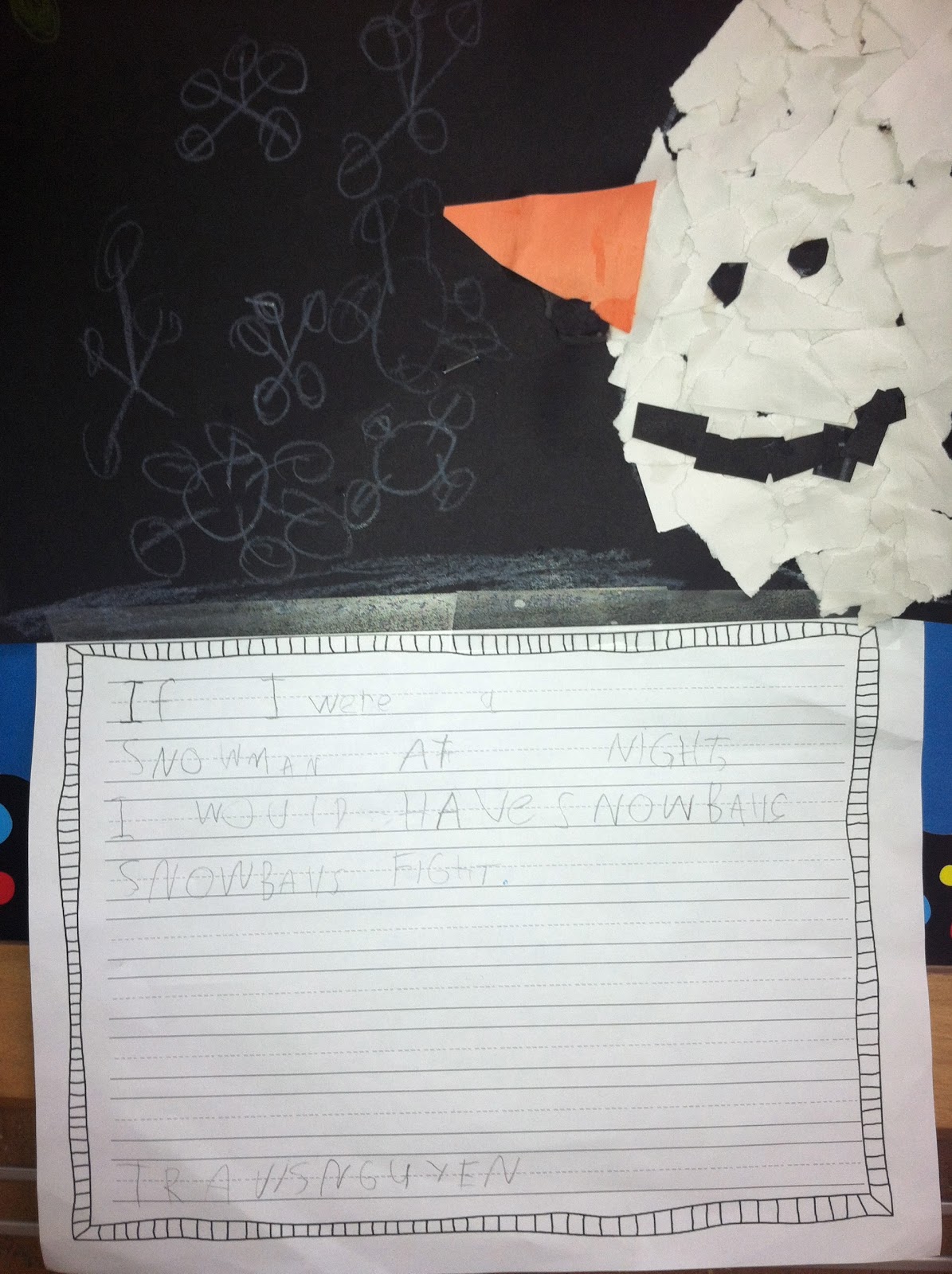 Ms. Solano's Kindergarten Class: Oh, The Weather Outside IS Frightful