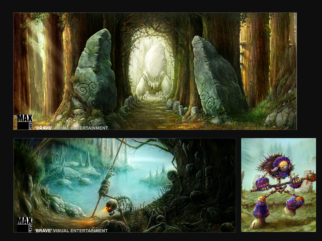 MAX CANT - ART DIRECTOR: 'BRAVE' CONCEPT ART 2000 - 2005 - VISUAL ...