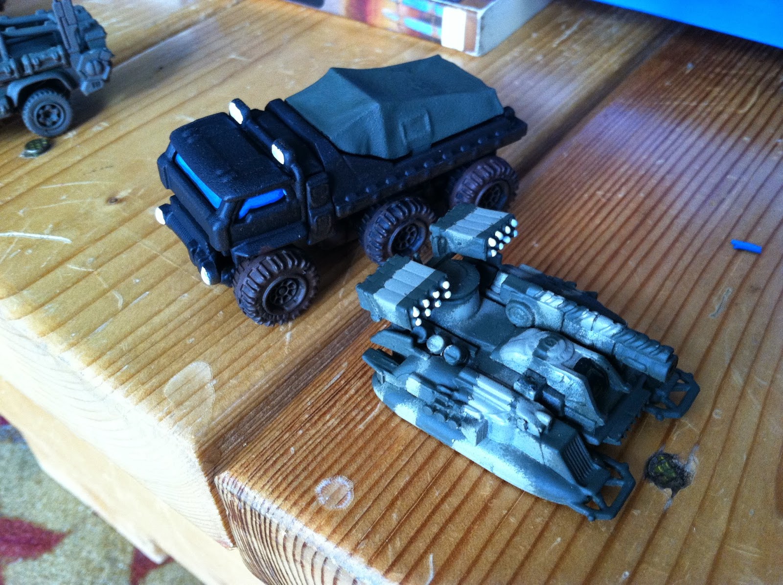 The WarPig: Gruntz 15mm: Terran Alliance Hover Tanks