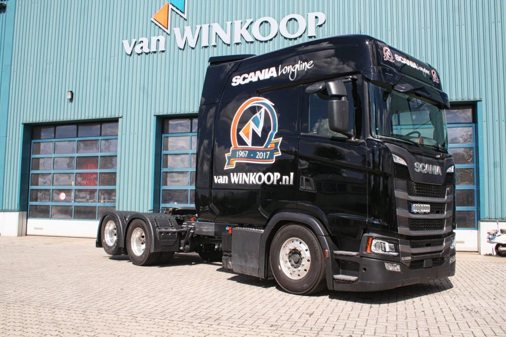 DIECIOCHO RUEDAS: NUEVO SCANIA # S #... LONGLINE… DE VAN WINKOOP….