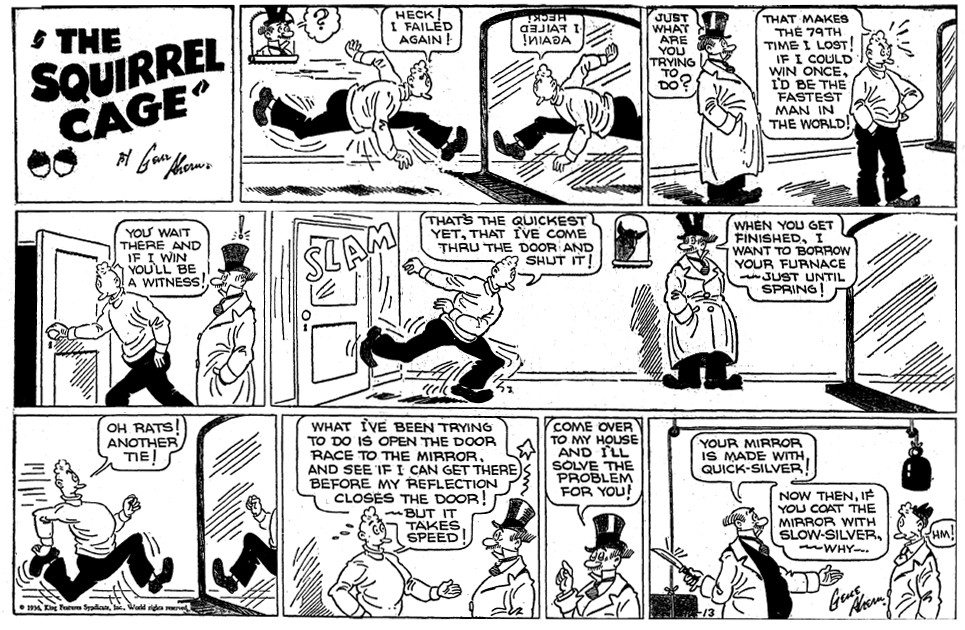 Screwball Comics: Gene Ahern's First Squirrel Cages and the Birth of ...