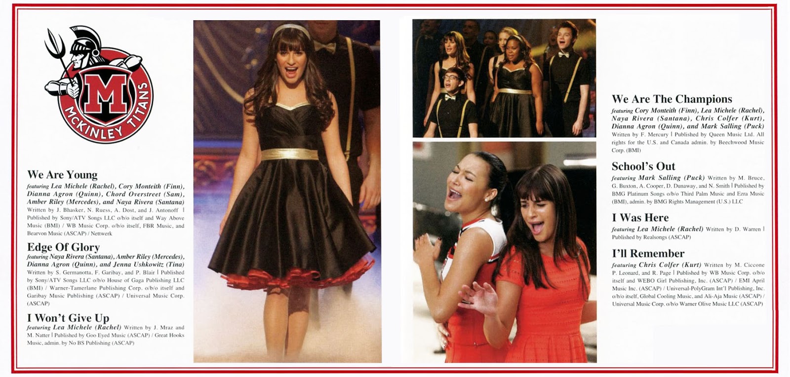 Encarte: Glee - The Music, The Graduation Album - Encartes Pop