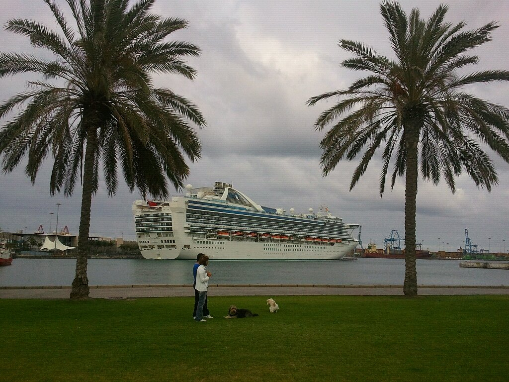 Turismo de Cruceros en Gran Canaria: El Barco Crucero Grand Princess de ...