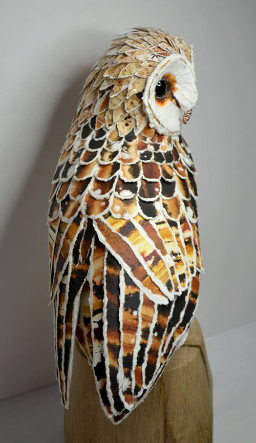 My Owl Barn: Paper Sculptures by Suzanne Breakwell