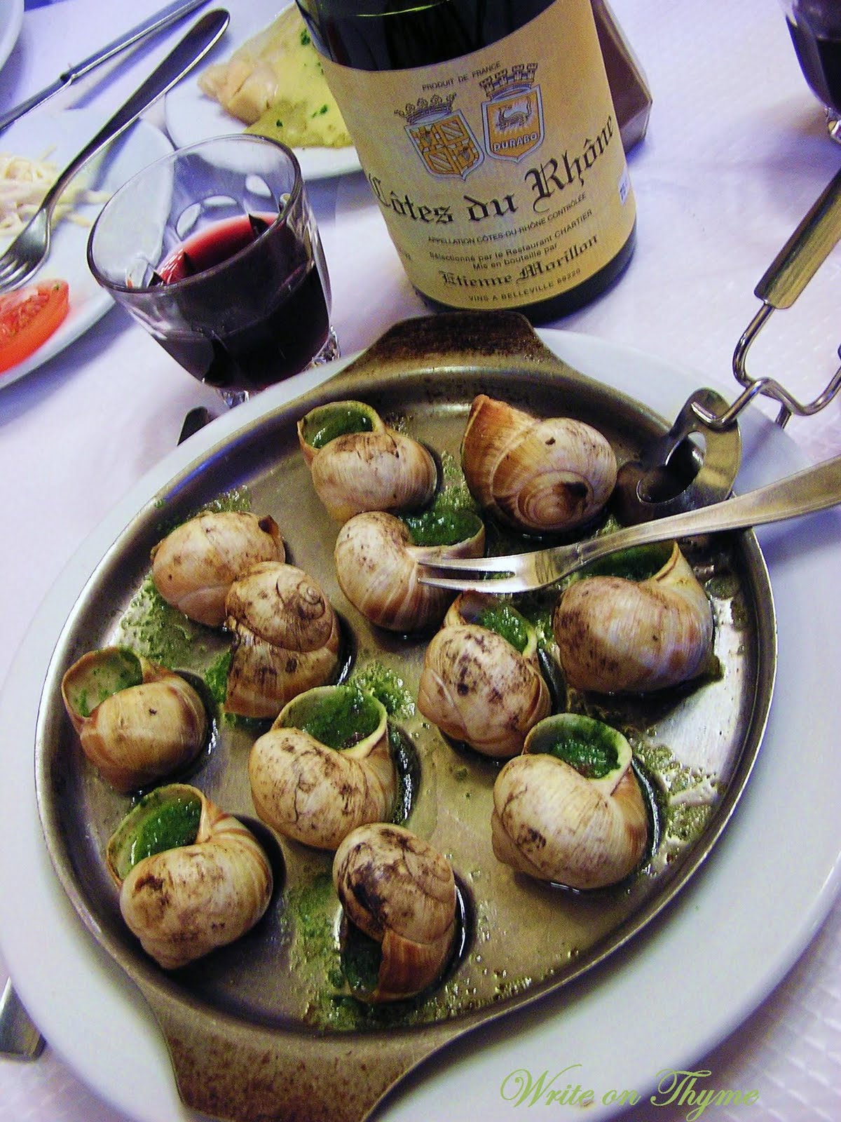 Write On Thyme: Escargot de Chartier~ Missing Paris Day