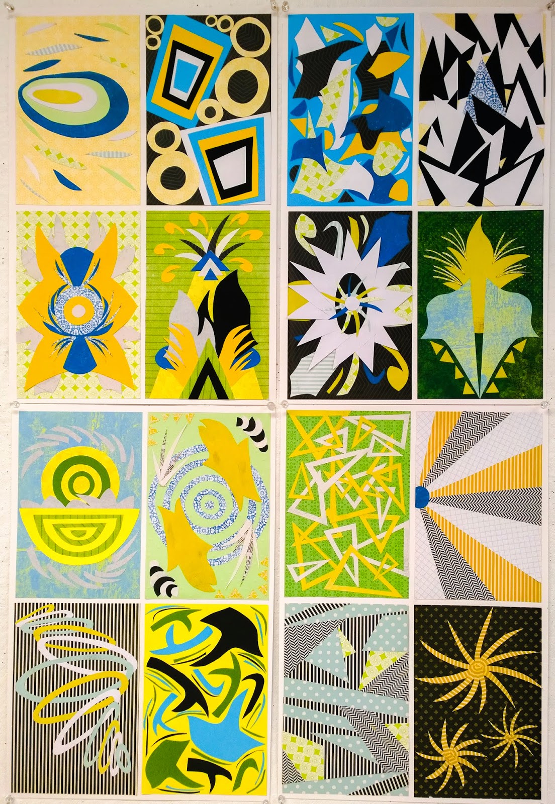 2AD, Matisse Cut Paper Collage