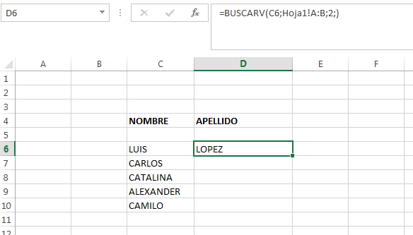 Función BuscarV - Trucos de Excel