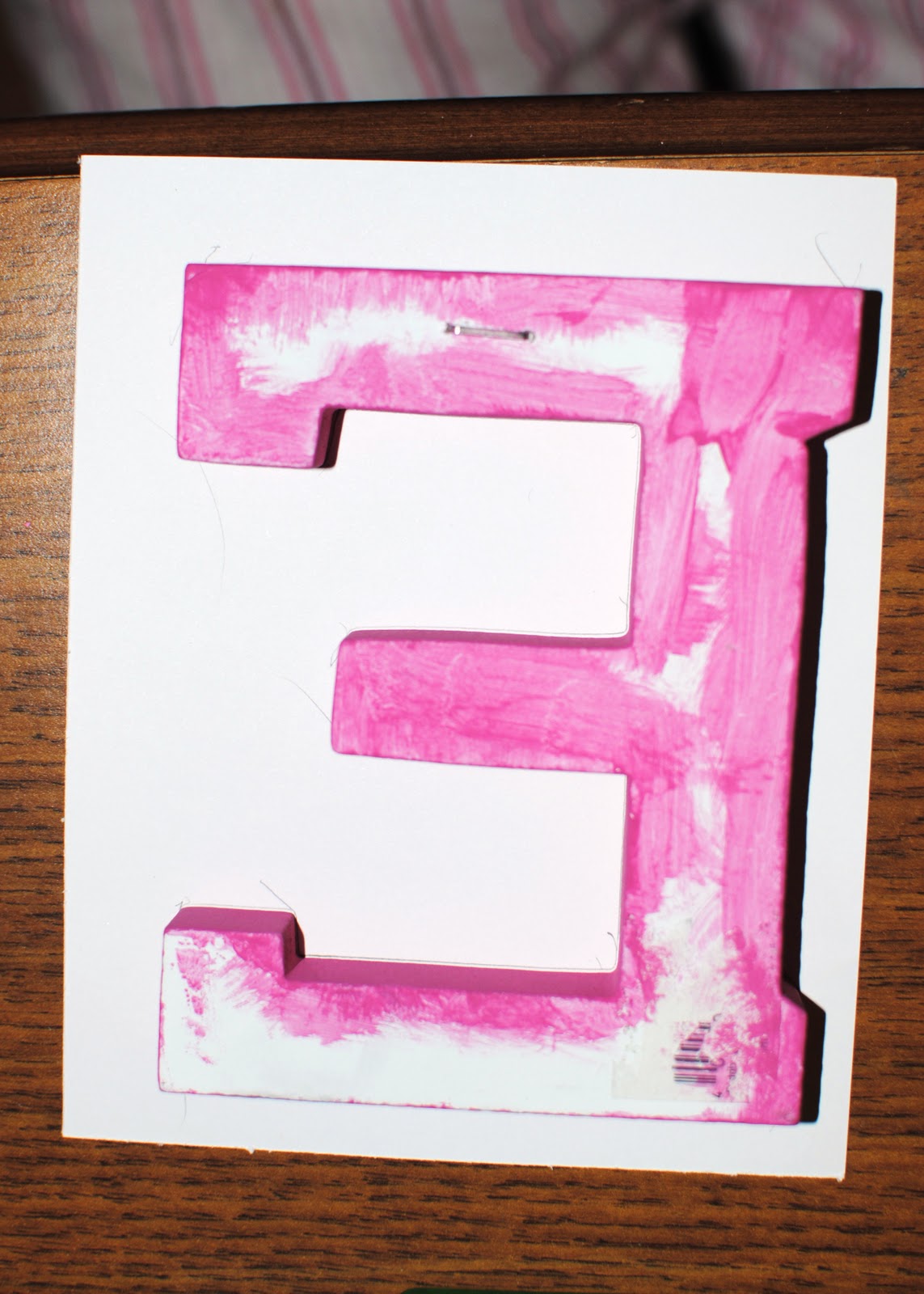 Venassa B Creations: Decorative Letters with Mod Podge and Scrapbook Paper