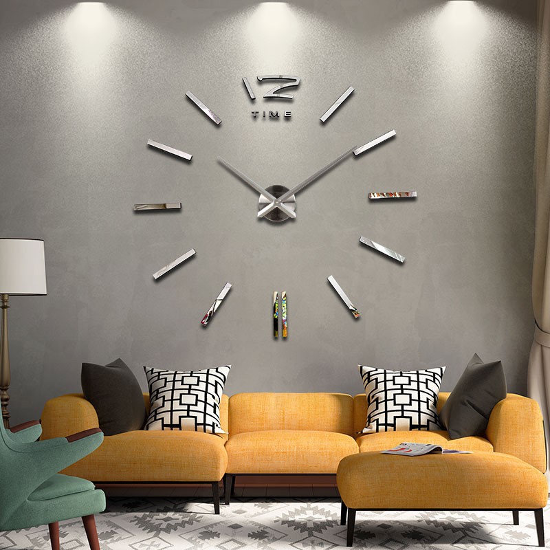 Jam Dinding 3D Giant Wall Clock Besar