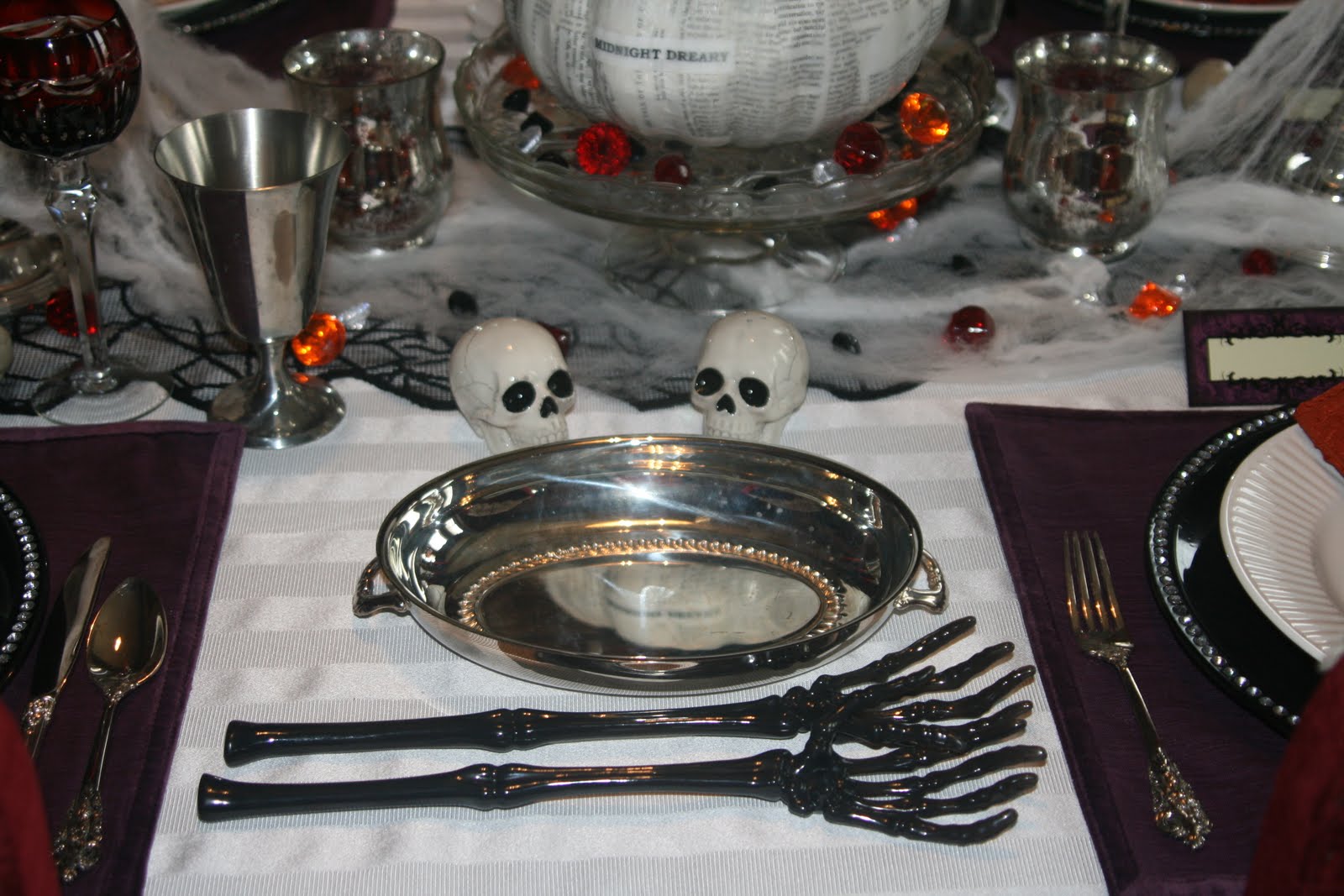 carolinajewel's table: Dinner With Edgar Allen Poe