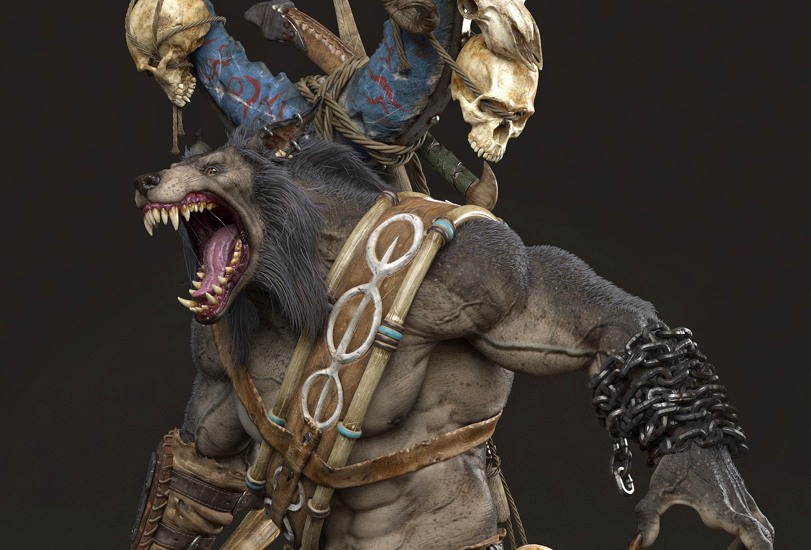 Bruno Câmara | Character Artist: Werewolf