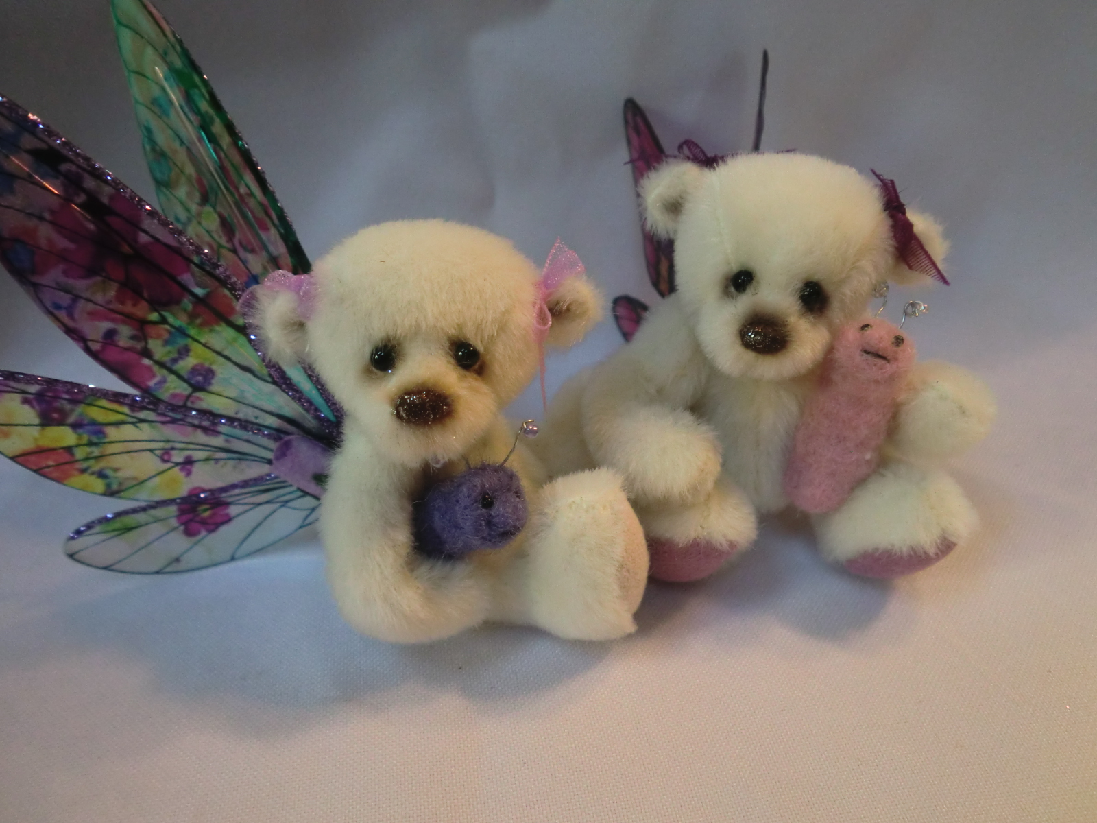 MadebyAnna Miniature artist bears by Anna Long: Butterfly Bears and ...