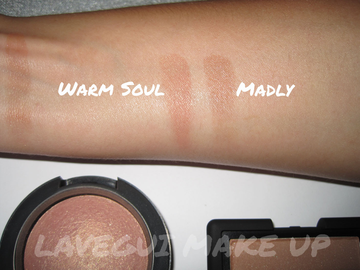 Nars Madly Vs Mac Warm Soul