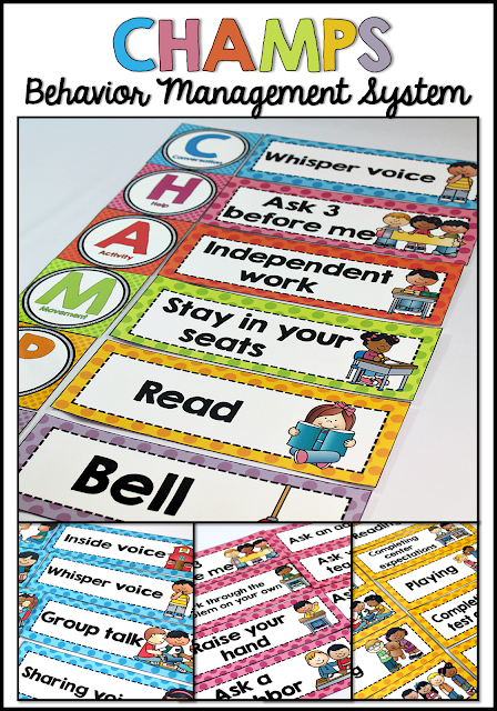 Kinder Tribe: Classroom Management with CHAMPS!