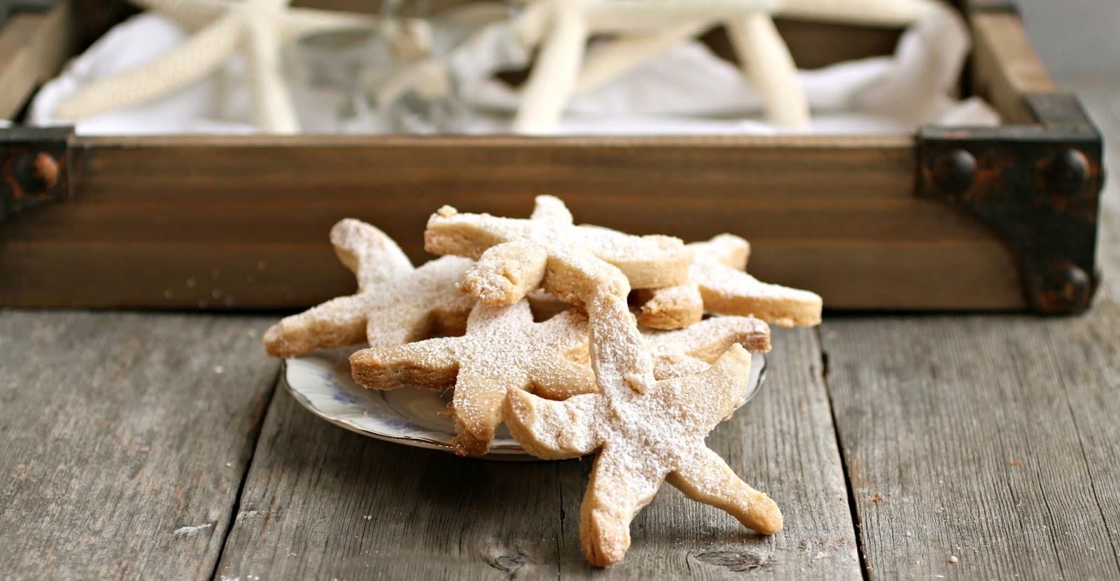Hungry Couple: Sweet Starfish Shortbread Cookies
