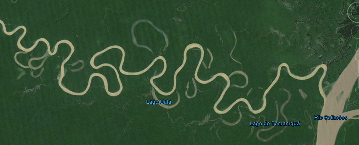 CURIOSIDADES CIENTÍFICAS : Meandros abandonados