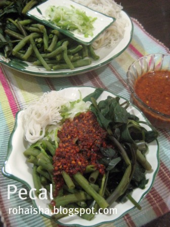 Damai Qalbu: SEKADAR MENIKMATI RASA SAMBAL PECAL READY MADE