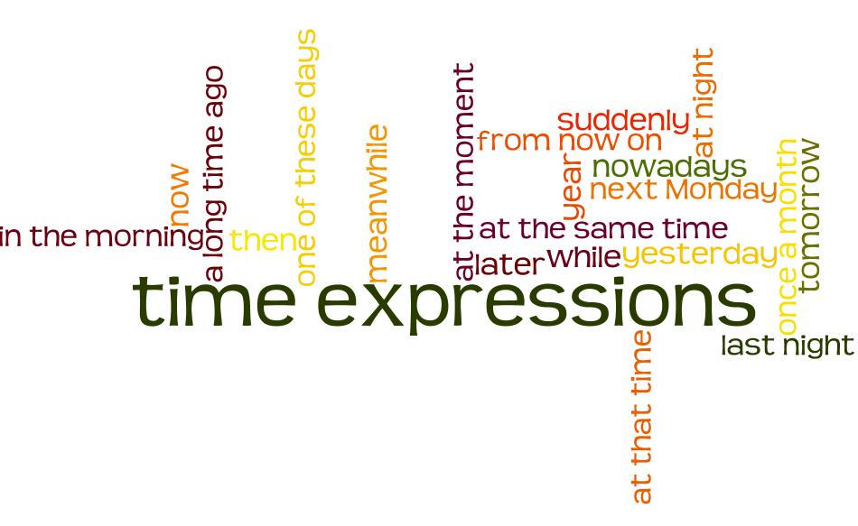 blog educativo: Time expressions