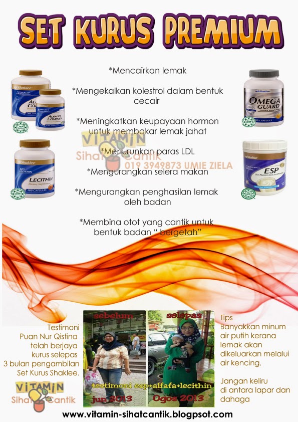 4 CARA MUDAH KURUSKAN BADAN DENGAN SET KURUS SHAKLEE ~ Pengedar Shaklee ...