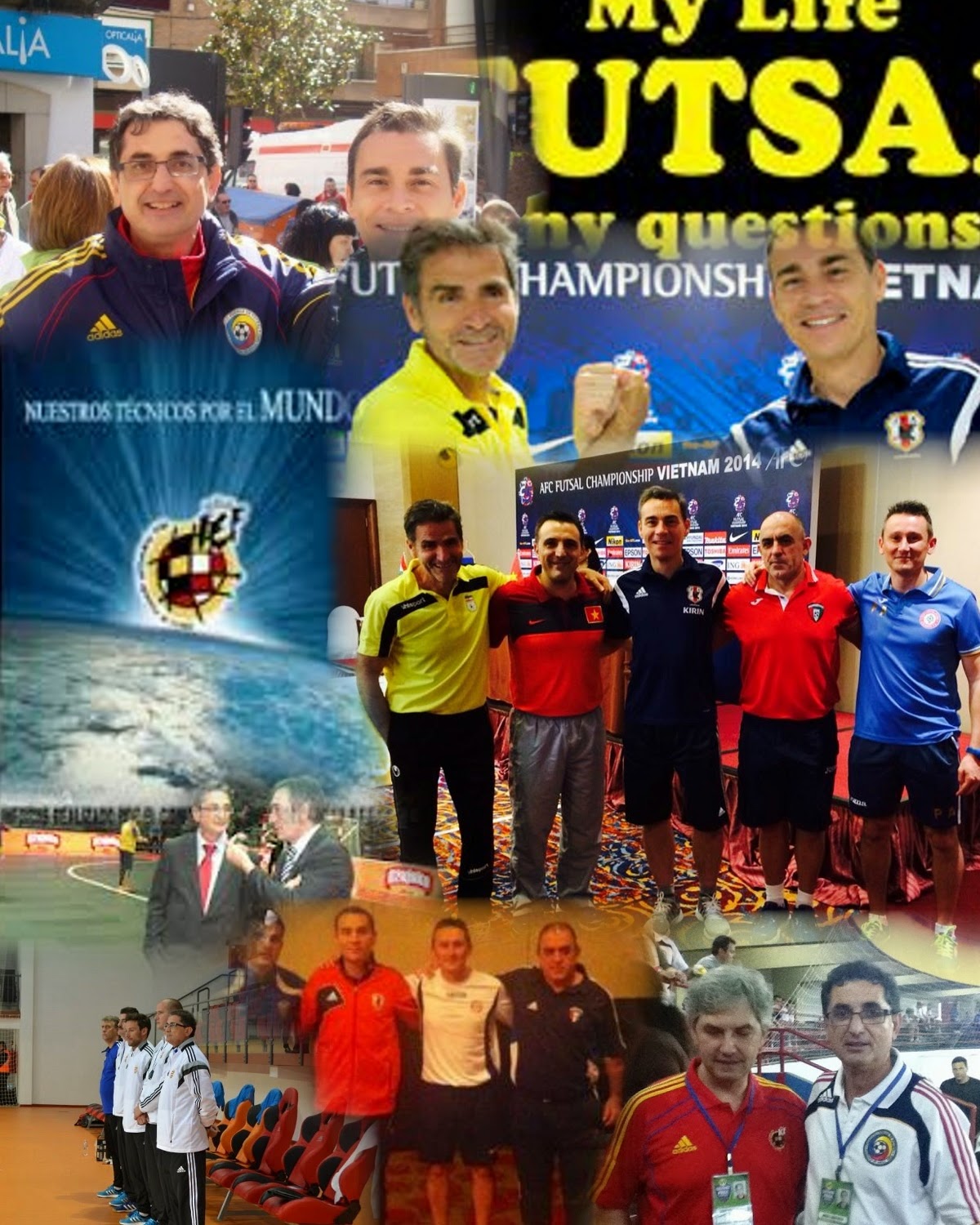 FUTSAL OLÍMPICO : TECNICOS DE FUTSAL ESPAÑOLES POR EL MUNDO
