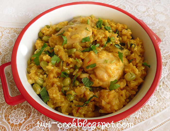 The Way I Cook: Spring Chicken Paella Rice