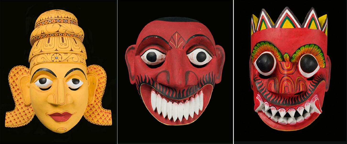 Thong's Masks Collection: Mặt nạ Sri Lanka - Những vọng âm từ linh hồn ...