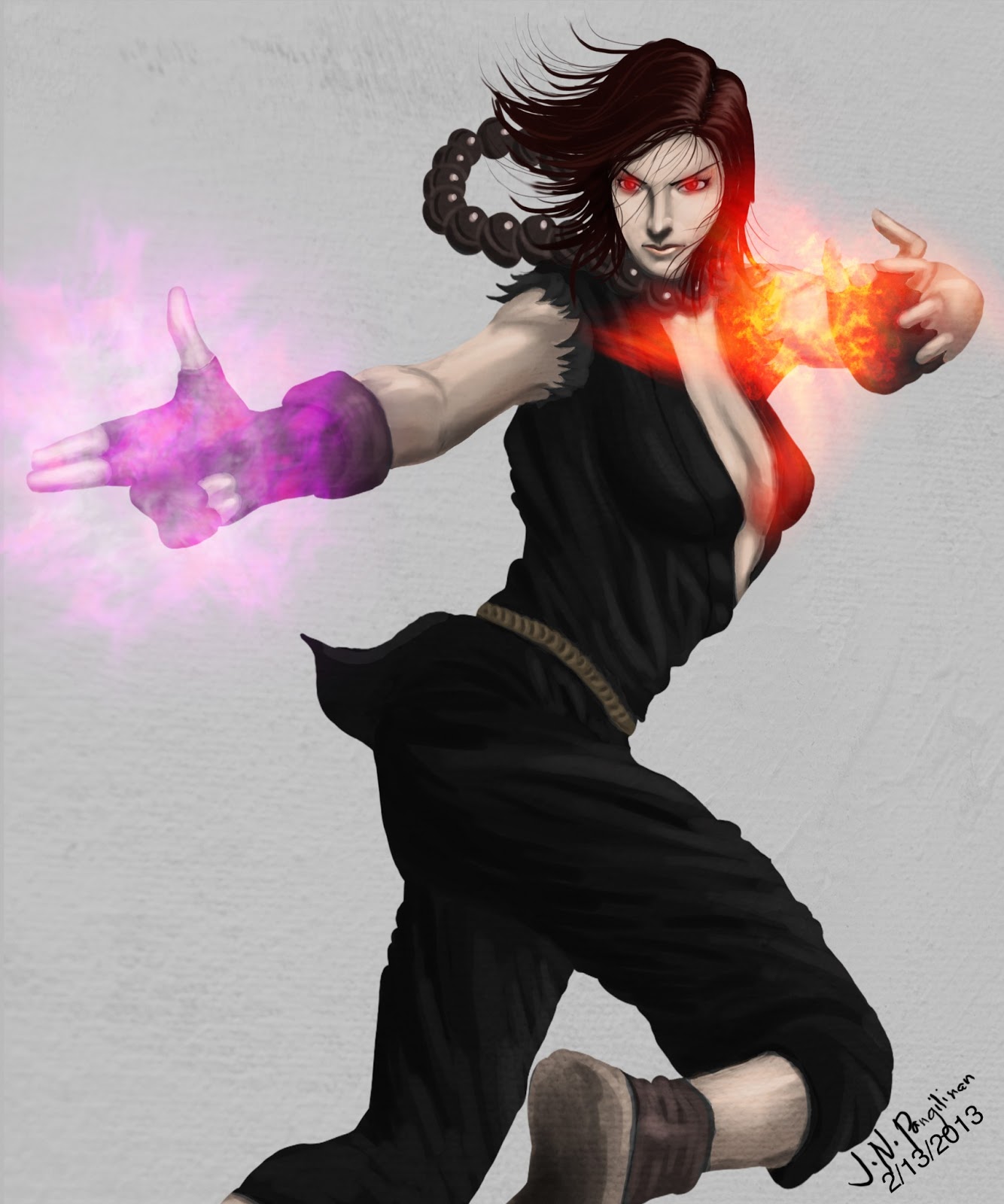 Jan Nathan Pangilinan: Akuma (Female version)