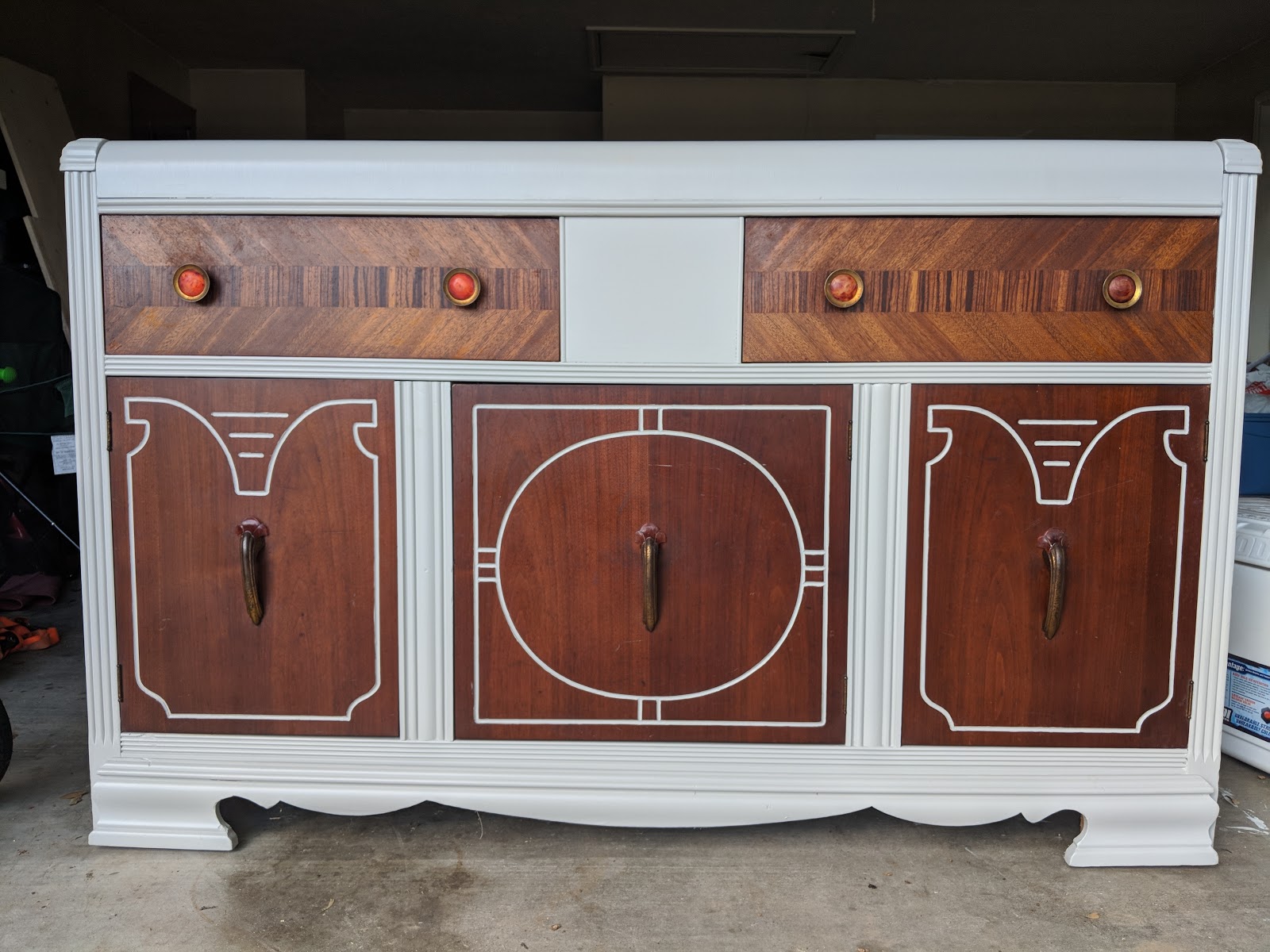 Crafting the Sweetest Life: Art Deco Buffet and Dining set