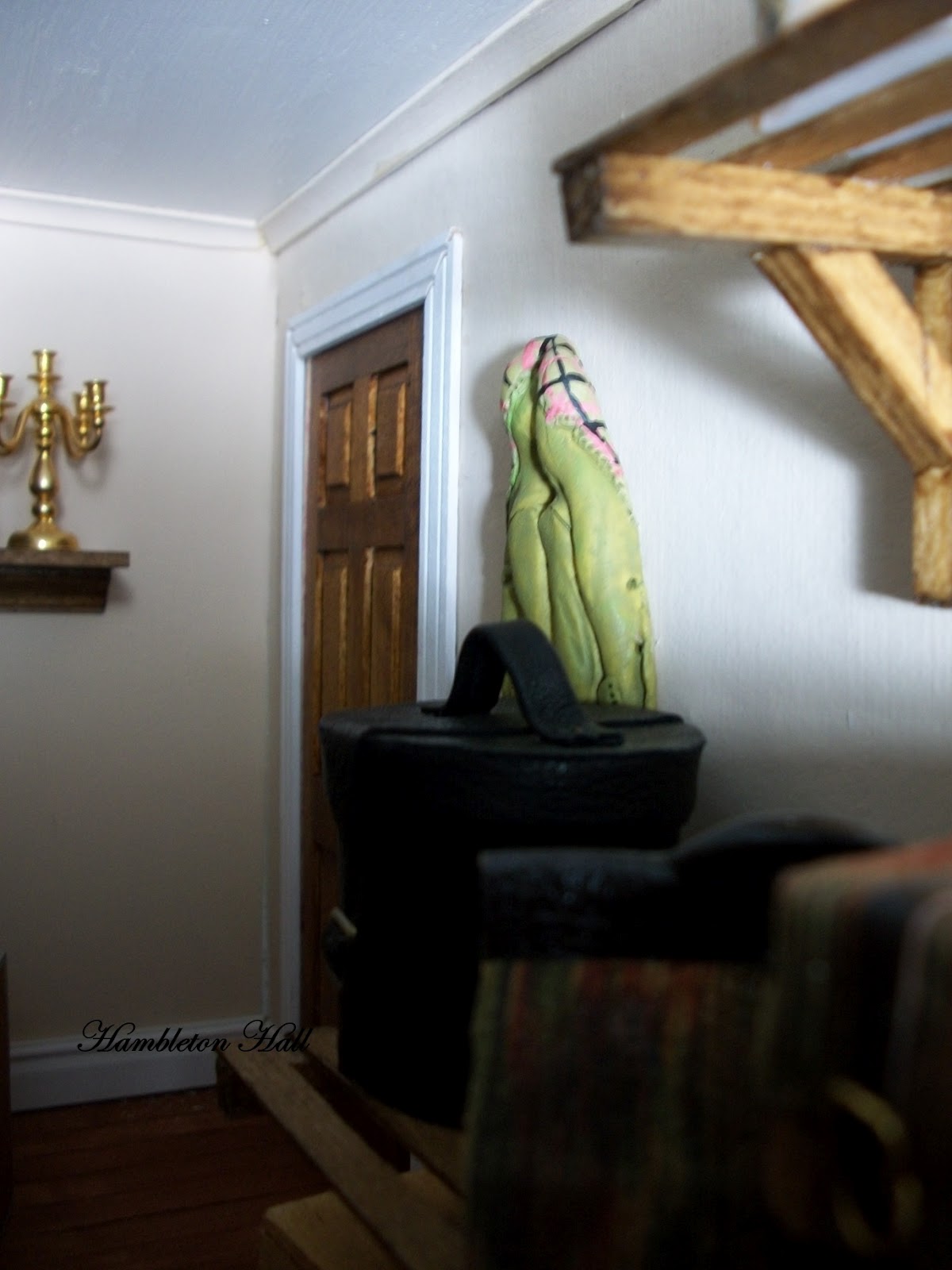 Hambleton Hall: The attic store room