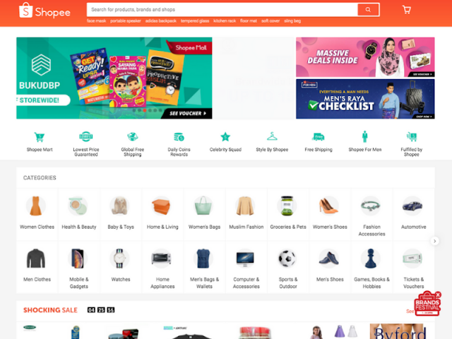 Senarai 17+ Laman Web Online Shopping Malaysia 2019 (Ranking)