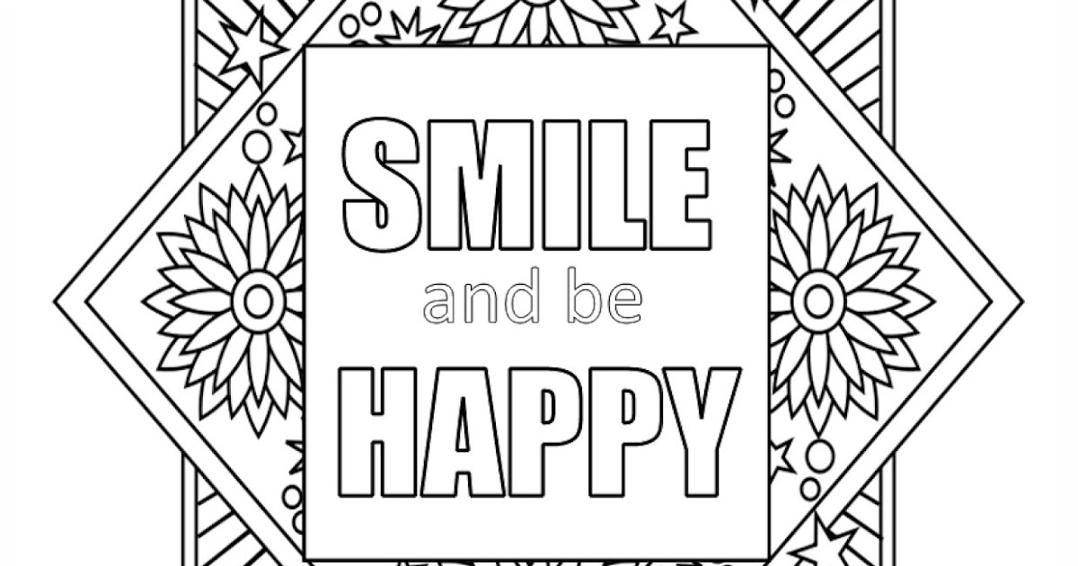 Let It Shine: Free Inspirational Quote Coloring Page