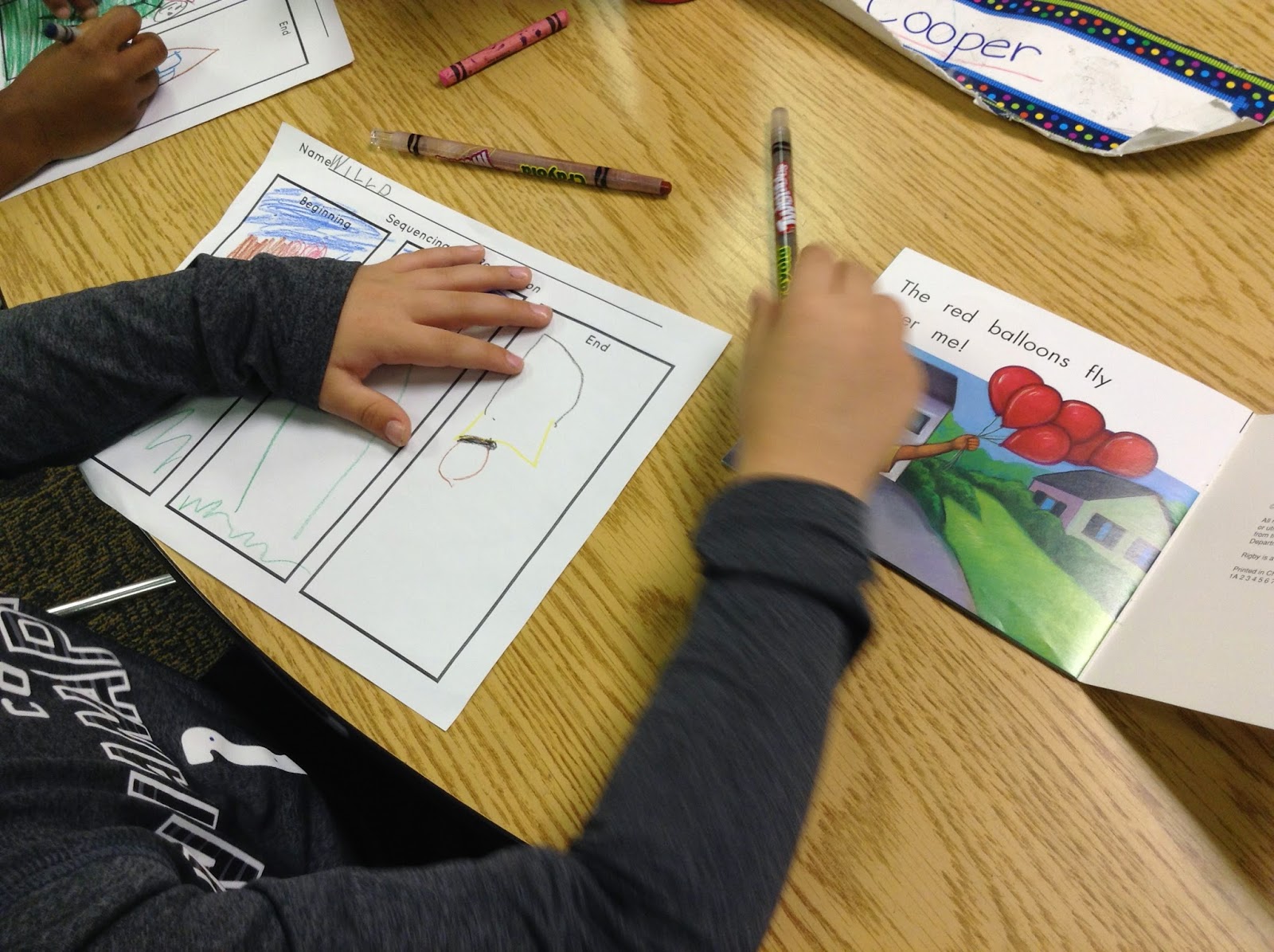 Kindergarten with Mrs. Trammell: Sequencing a Story