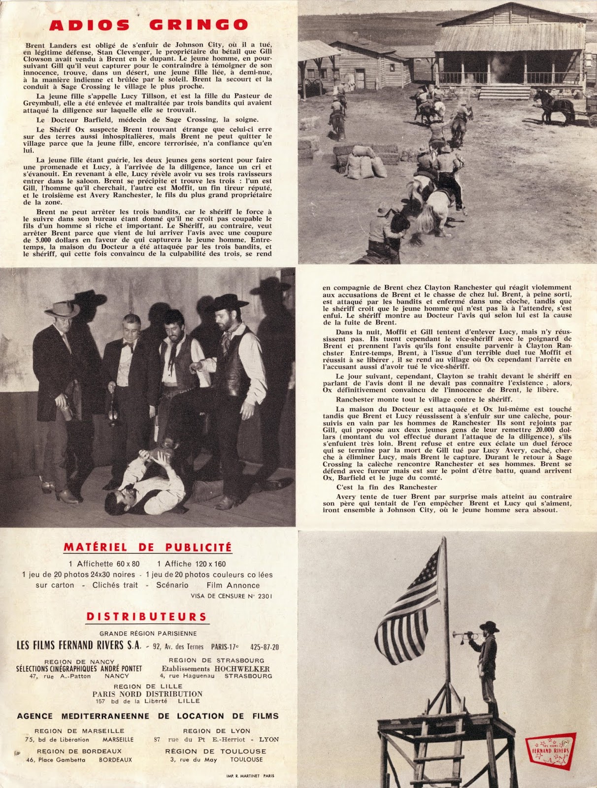 MON NOM EST PERSONNE: LES IMAGES DU WESTERN SPAGHETTI.: "ADIOS GRINGO ...