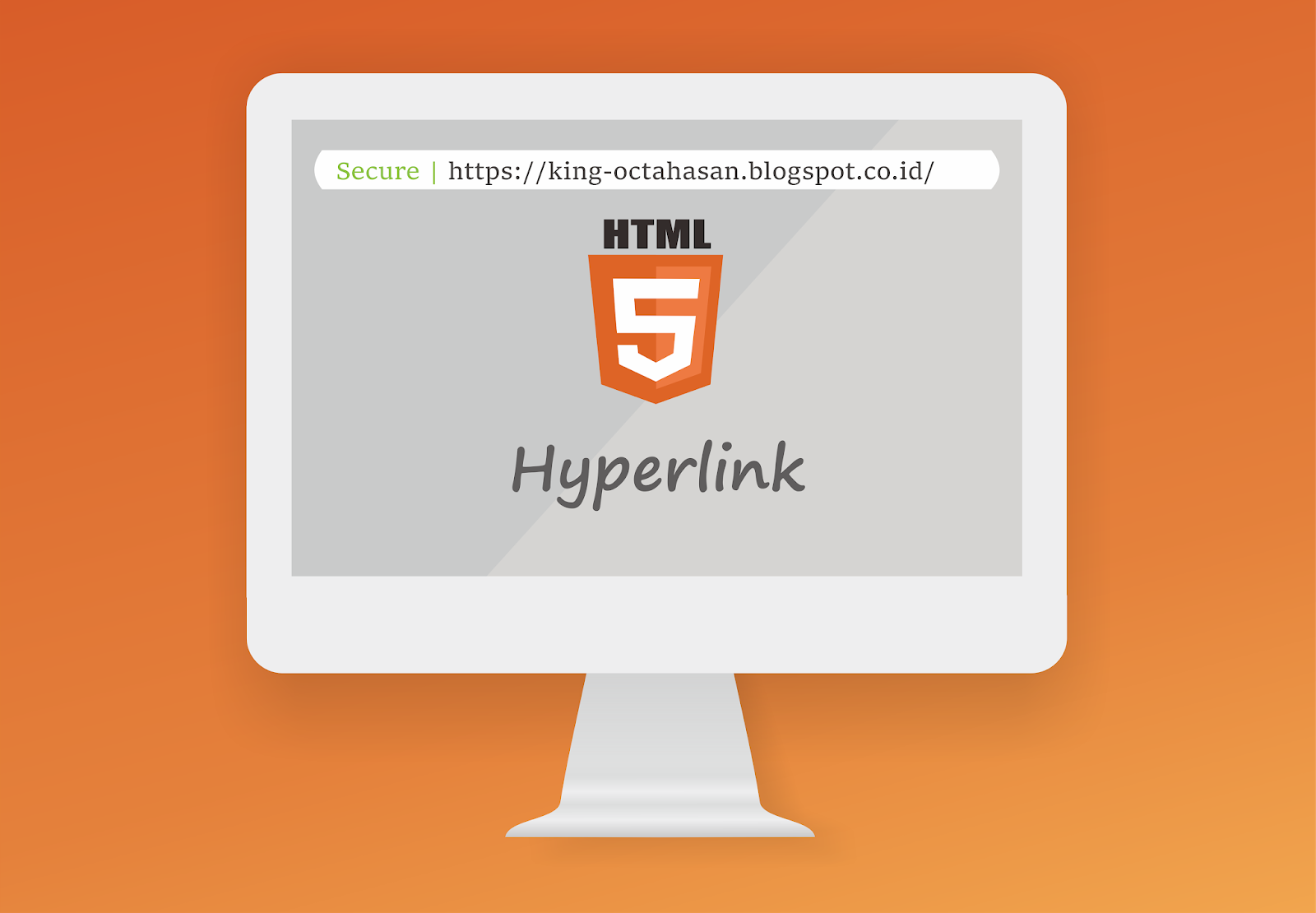 Belajar HTML Part 13 - Membuat Link (Hyperlink) di HTML - king-octahasan