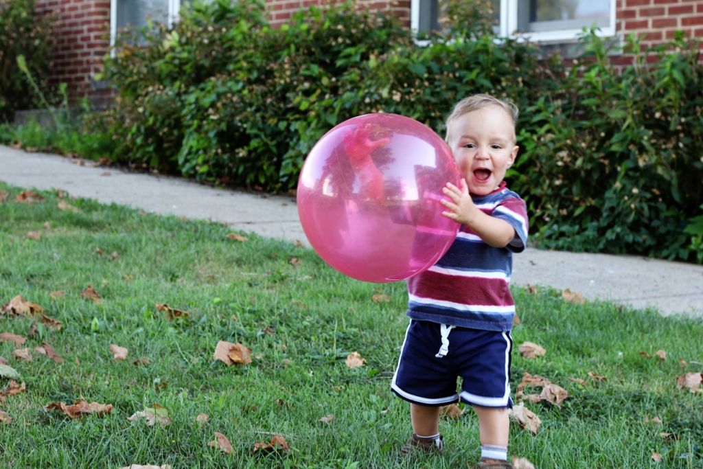 All Four Love: Wordless Wednesday: Having a Ball