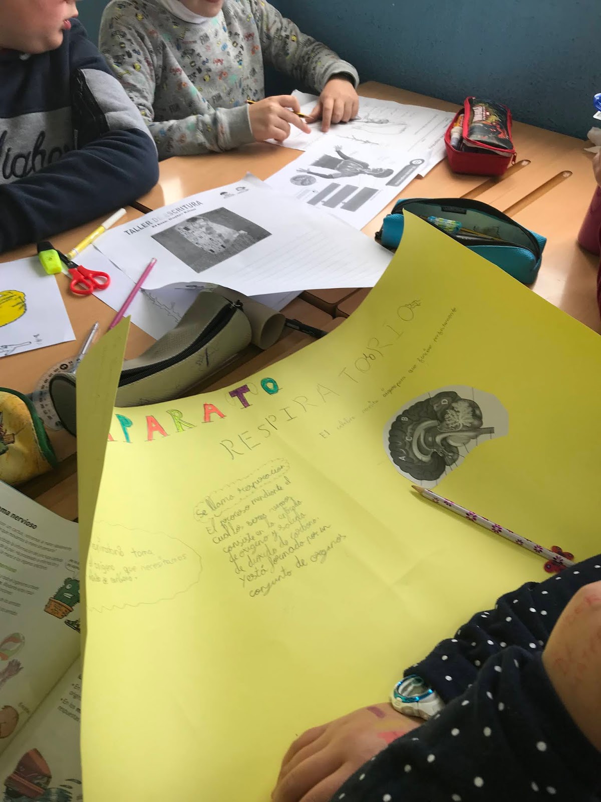 Mi clase: Mural cooperativo