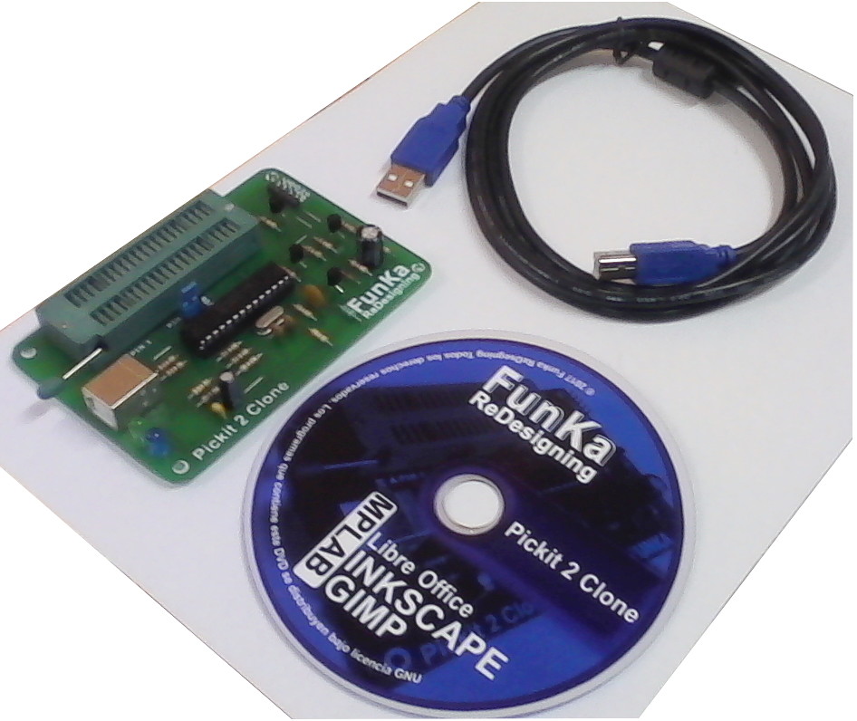 Funka Redesign: Pickit 2 Clone Grabador PIC
