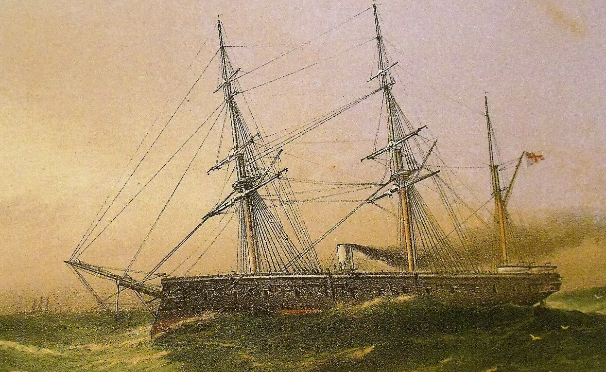 Jim's Wargames Workbench: HMS Defence Ironclad Conversion