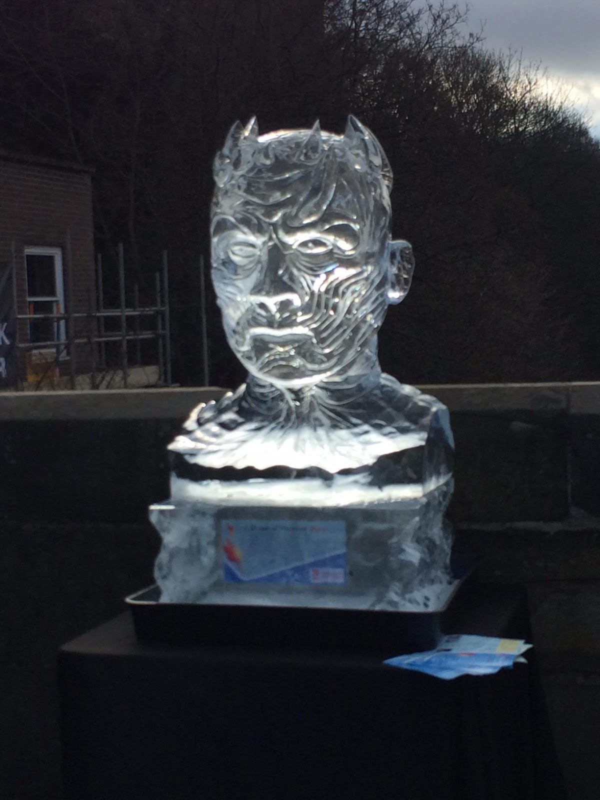 Muddy Brown's Blog: Fire and Ice Display in Durham